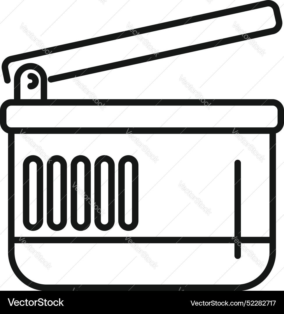 Electric car battery showing grid structure Vector Image