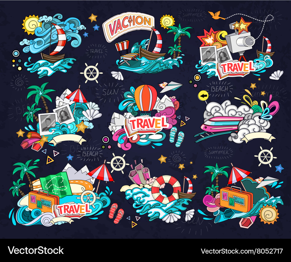 Travel Royalty Free Vector Image - VectorStock
