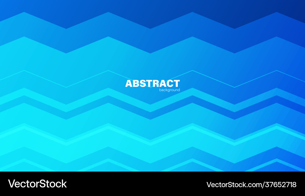 Abstract Blue Zigzag Wave Background Royalty Free Vector