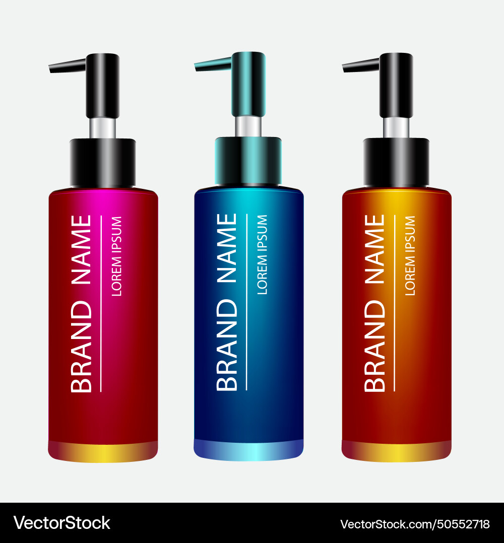 Cosmetic set Royalty Free Vector Image - VectorStock