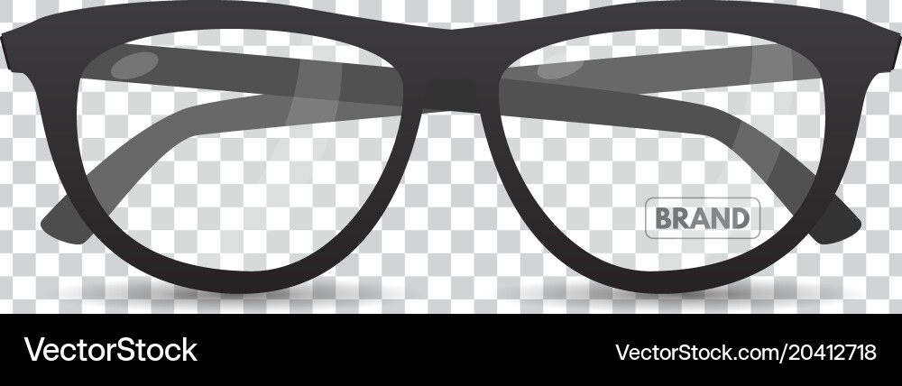 Stylish retro eyeglasses Royalty Free Vector Image