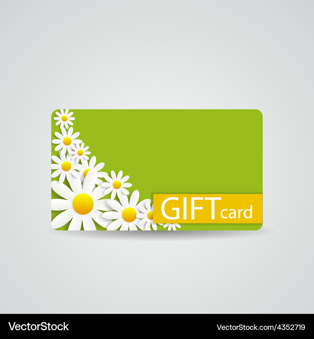 Abstract beautiful gift card design Royalty Free Vector