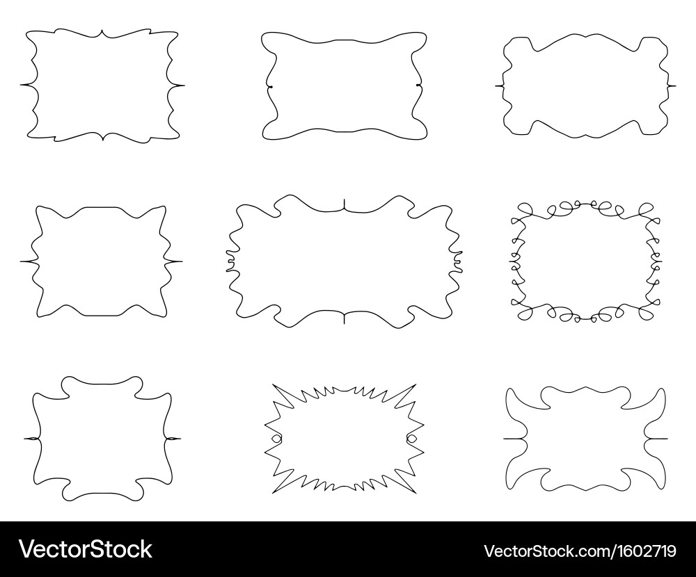 Frames Royalty Free Vector Image - VectorStock