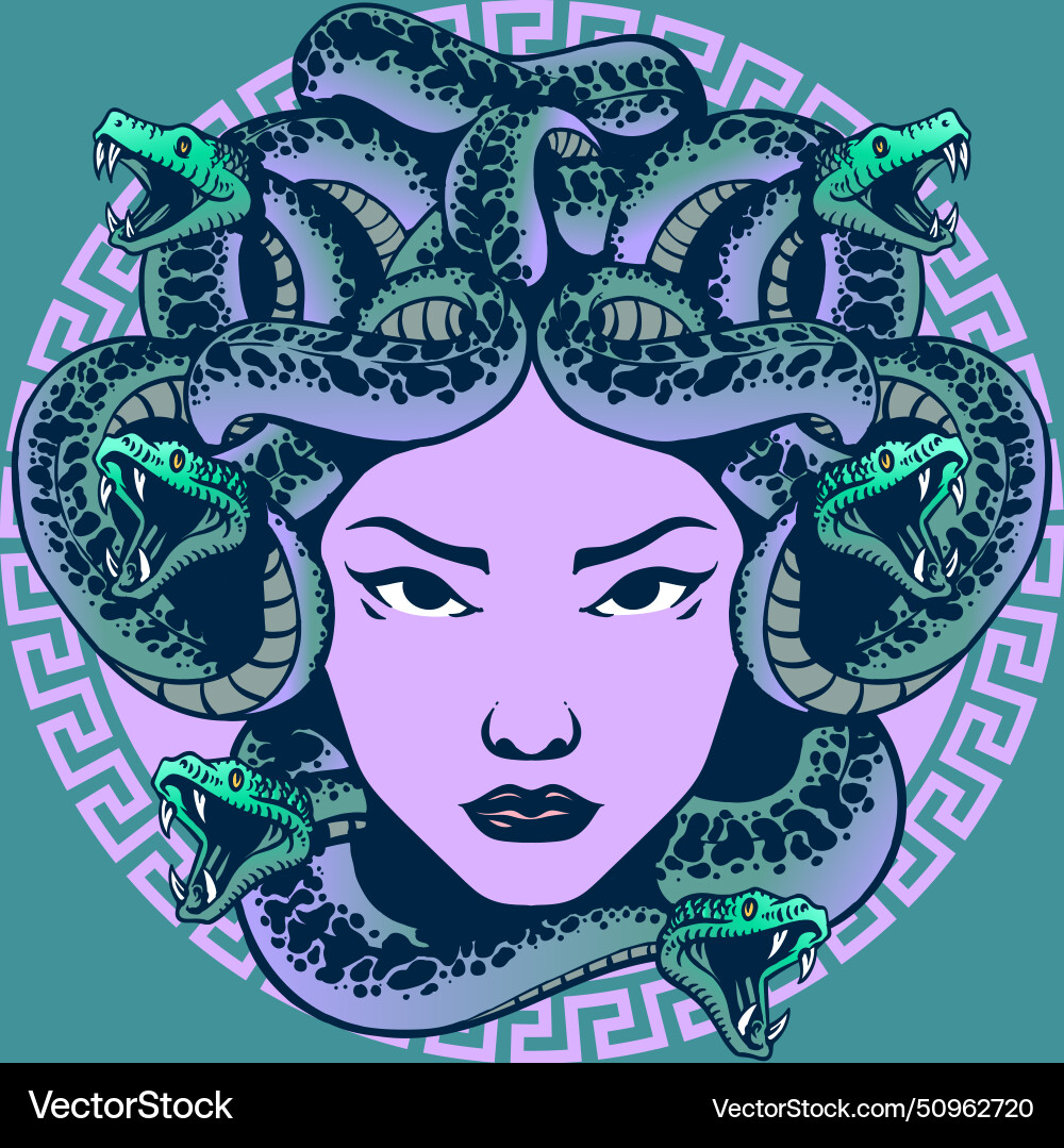 Medusa Drawing Vector Images (over 3,200)