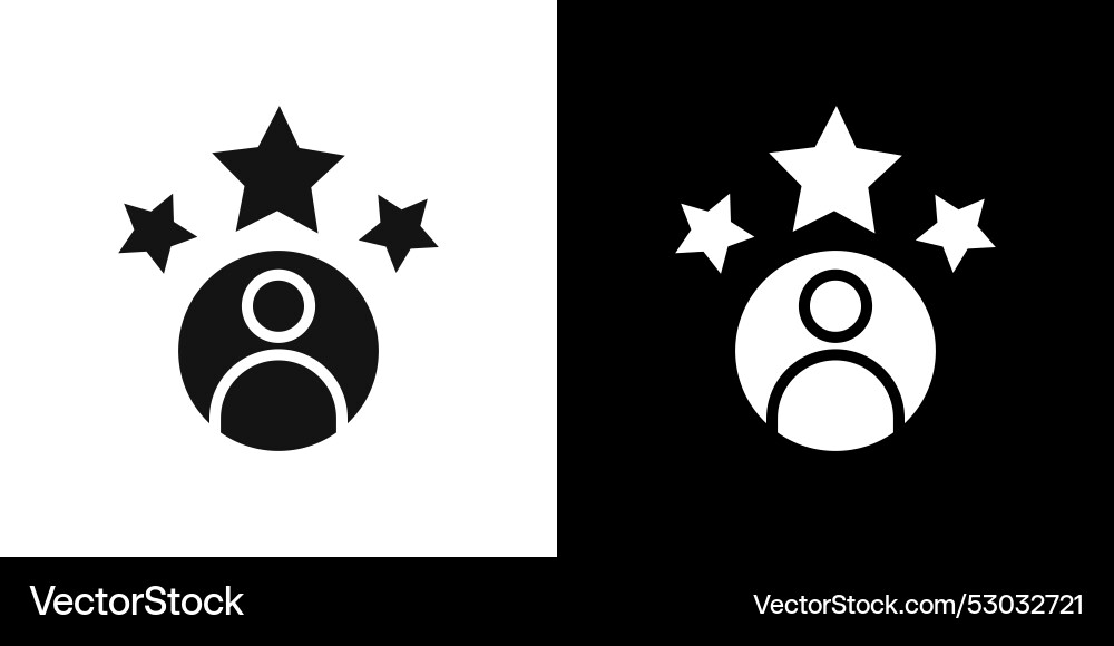 Experience icon logo set Royalty Free Vector Image