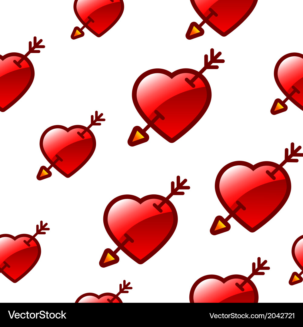 Heart background Royalty Free Vector Image - VectorStock