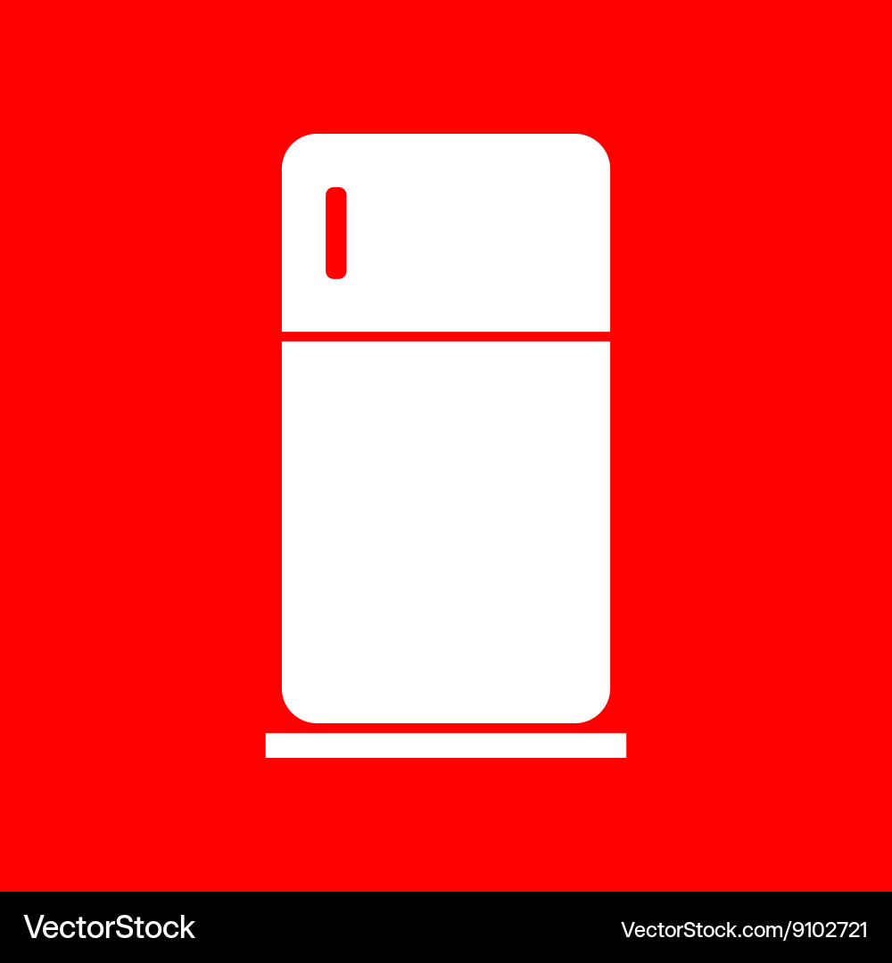 Refrigerator sign Royalty Free Vector Image - VectorStock