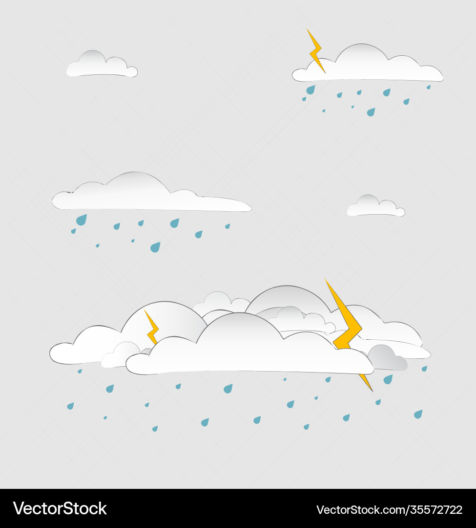 Bad weather Royalty Free Vector Image - VectorStock