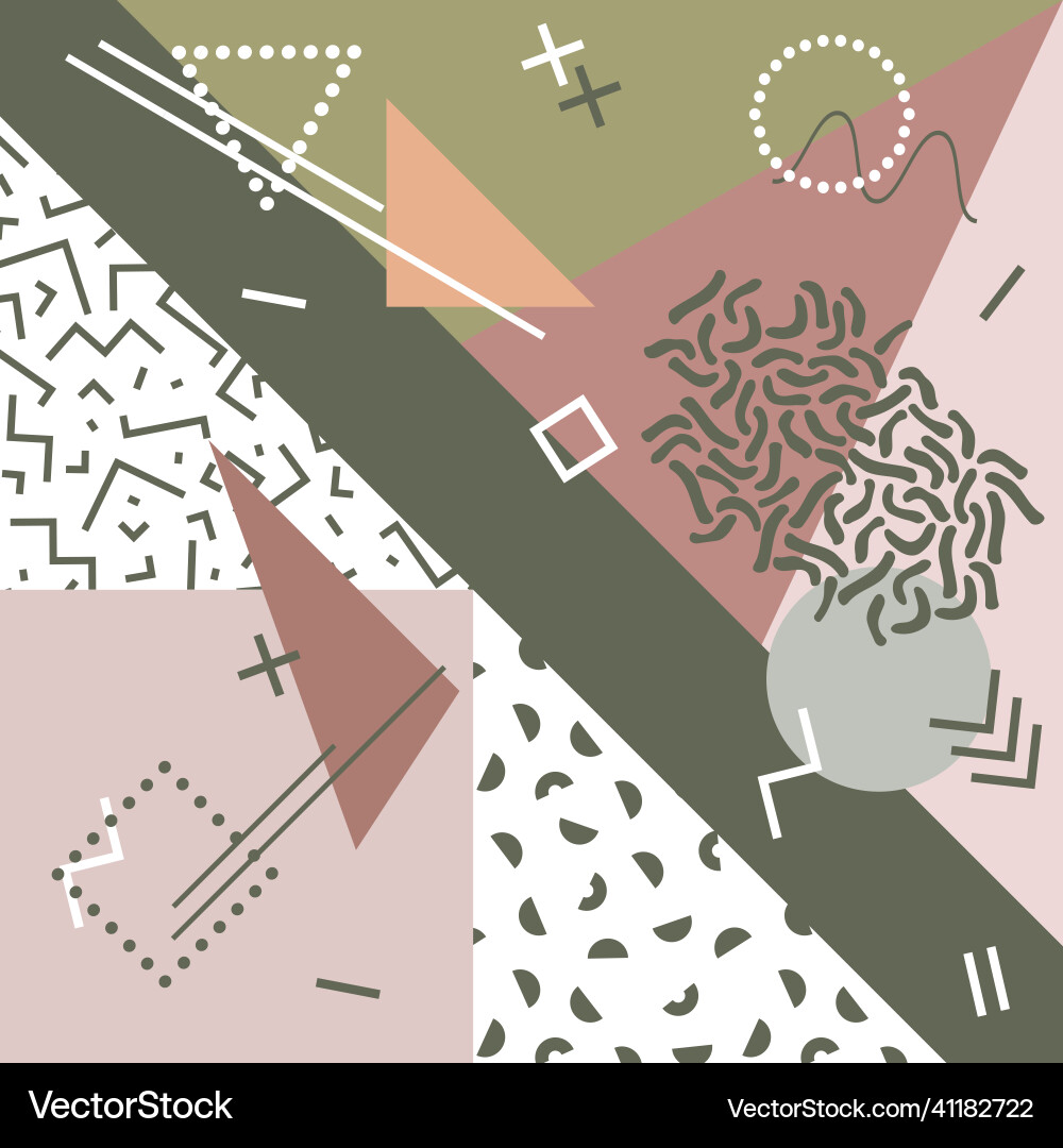 Colorful abstract background with creative Vector Image