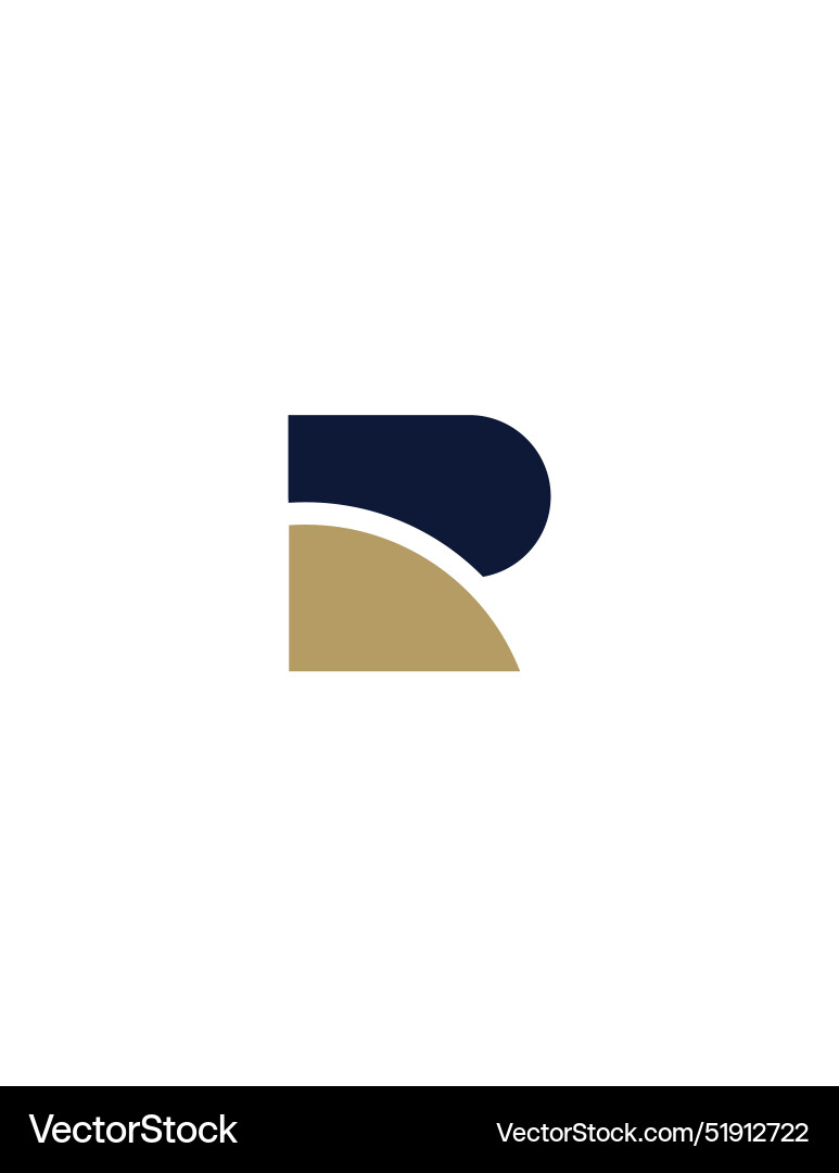 Letter r logo Royalty Free Vector Image - VectorStock