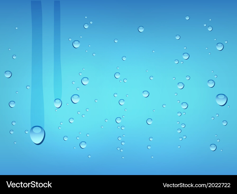 Water Droplet Background Royalty Free Vector Image