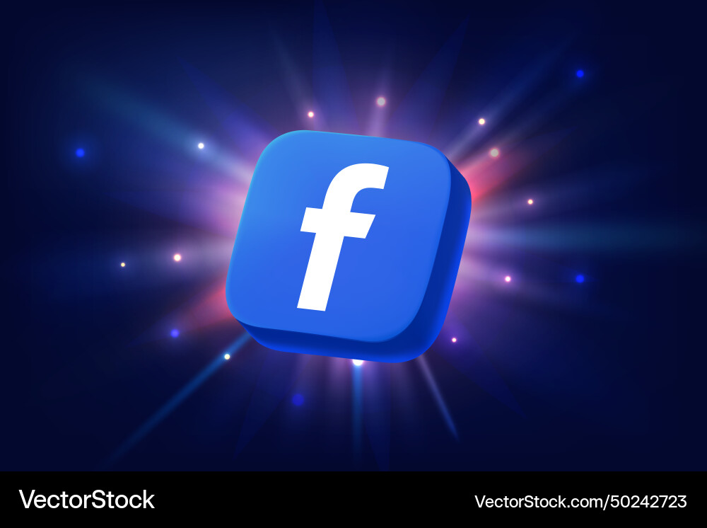 Facebook App Icons Vector