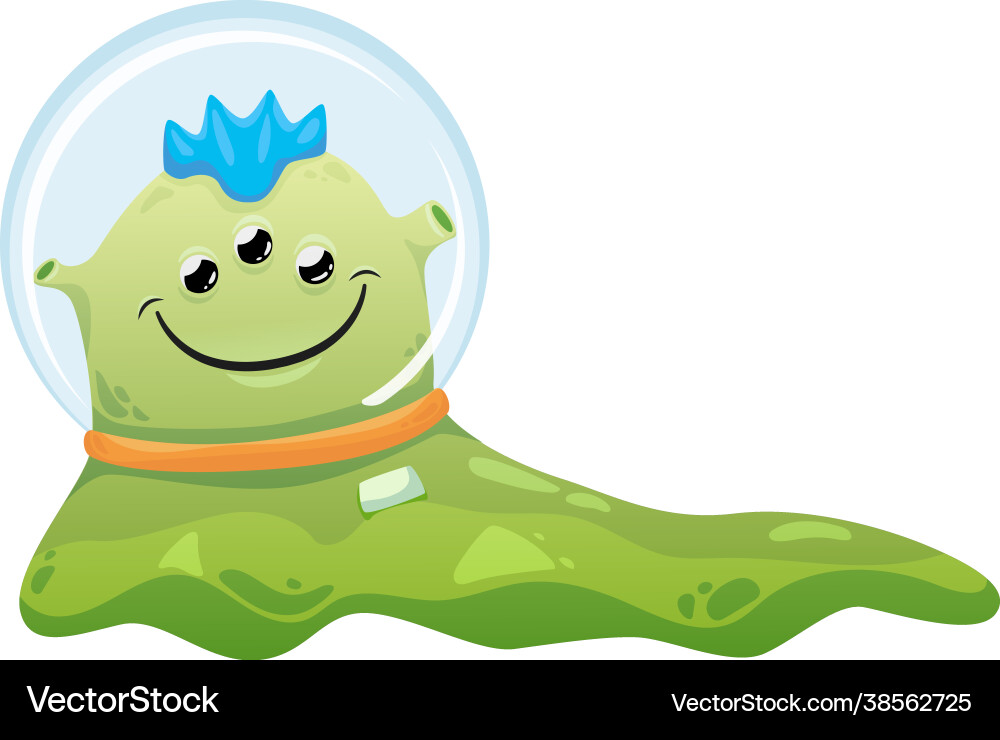 Alien cartoon Royalty Free Vector Image - VectorStock