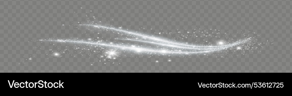 Snow Wind Effects Transparent Background Vector Image