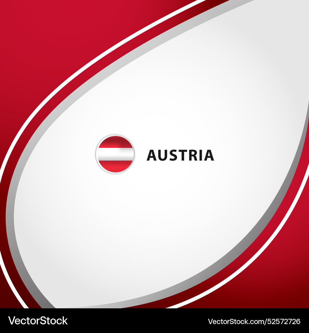 Austria square layout background concept design Vector Image
