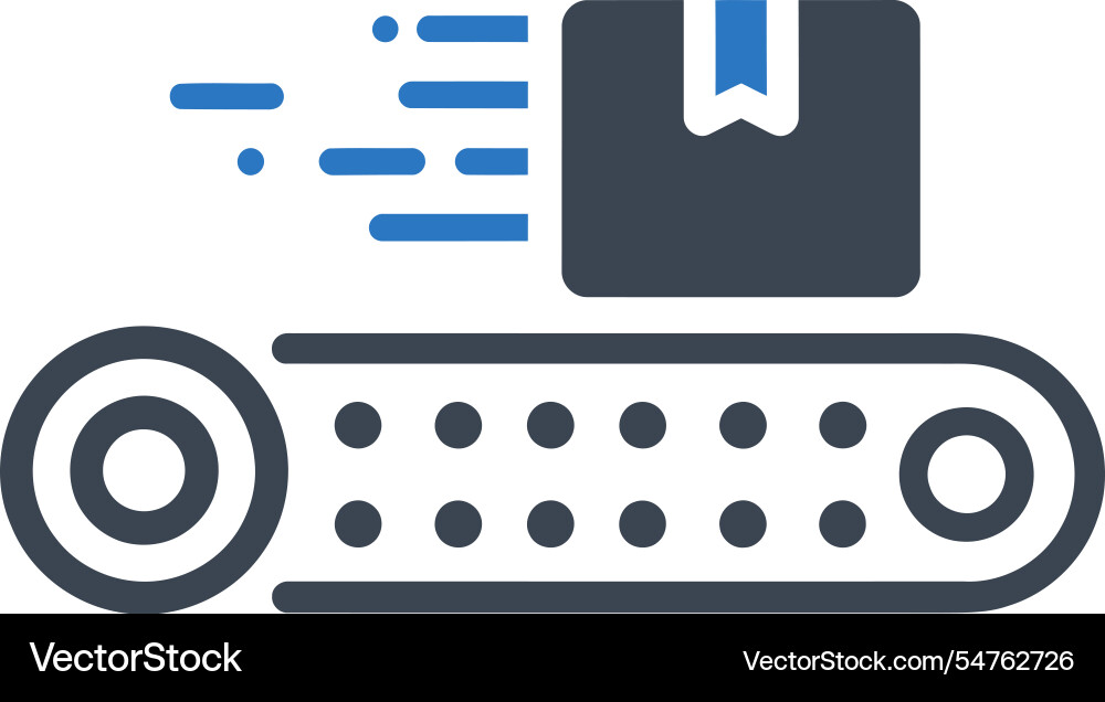 Delivery automation icon Royalty Free Vector Image