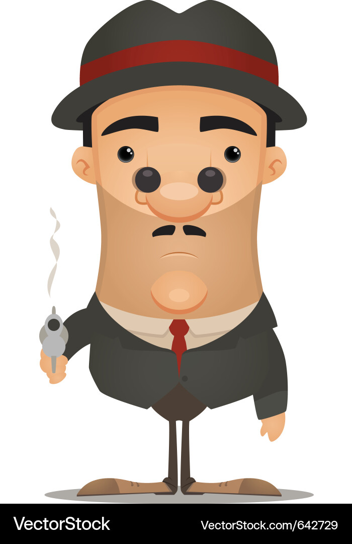 Gangster Royalty Free Vector Image - VectorStock