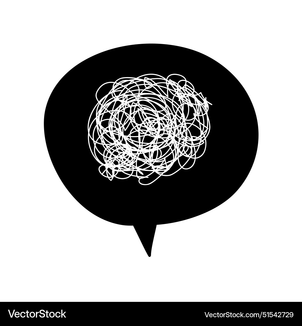Hand drawn scribble sketch circle Royalty Free Vector Image