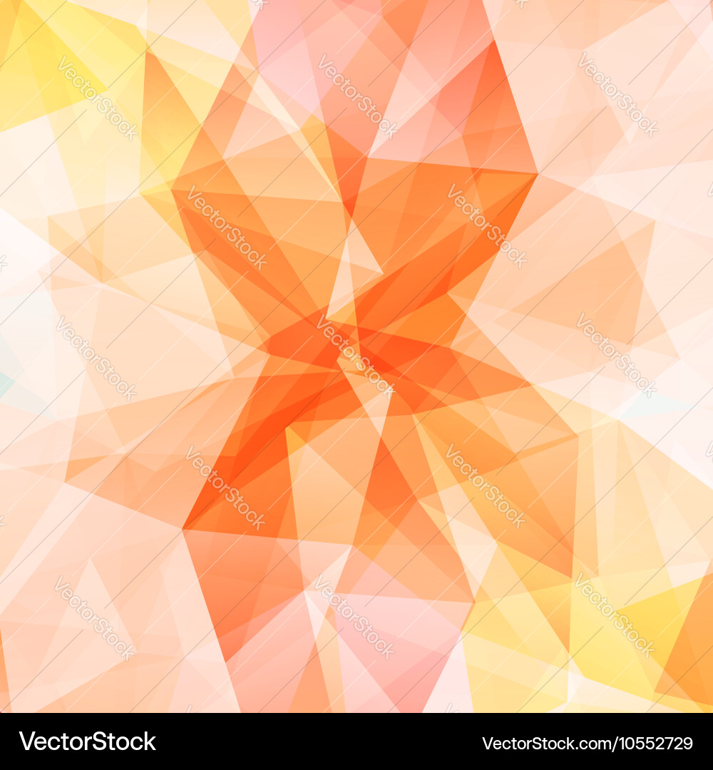 Orange crystal diamond texture abstract background