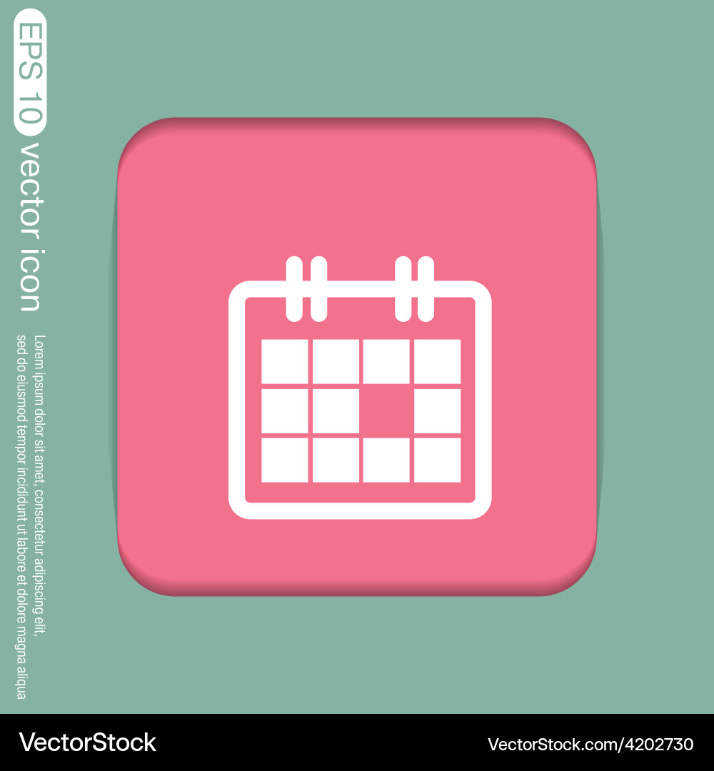 Calendar Royalty Free Vector Image - VectorStock