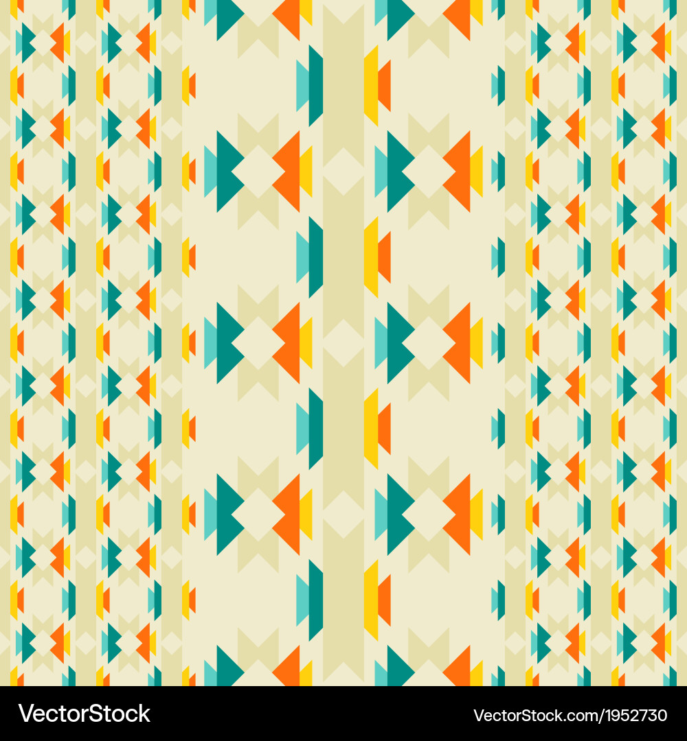 Ethnic seamless pattern in native style Royalty Free Vector