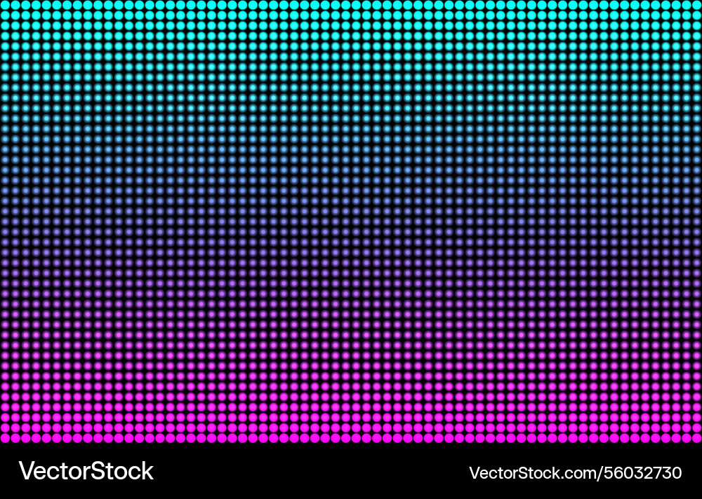 Pink purple green led screen projector template Vector Image