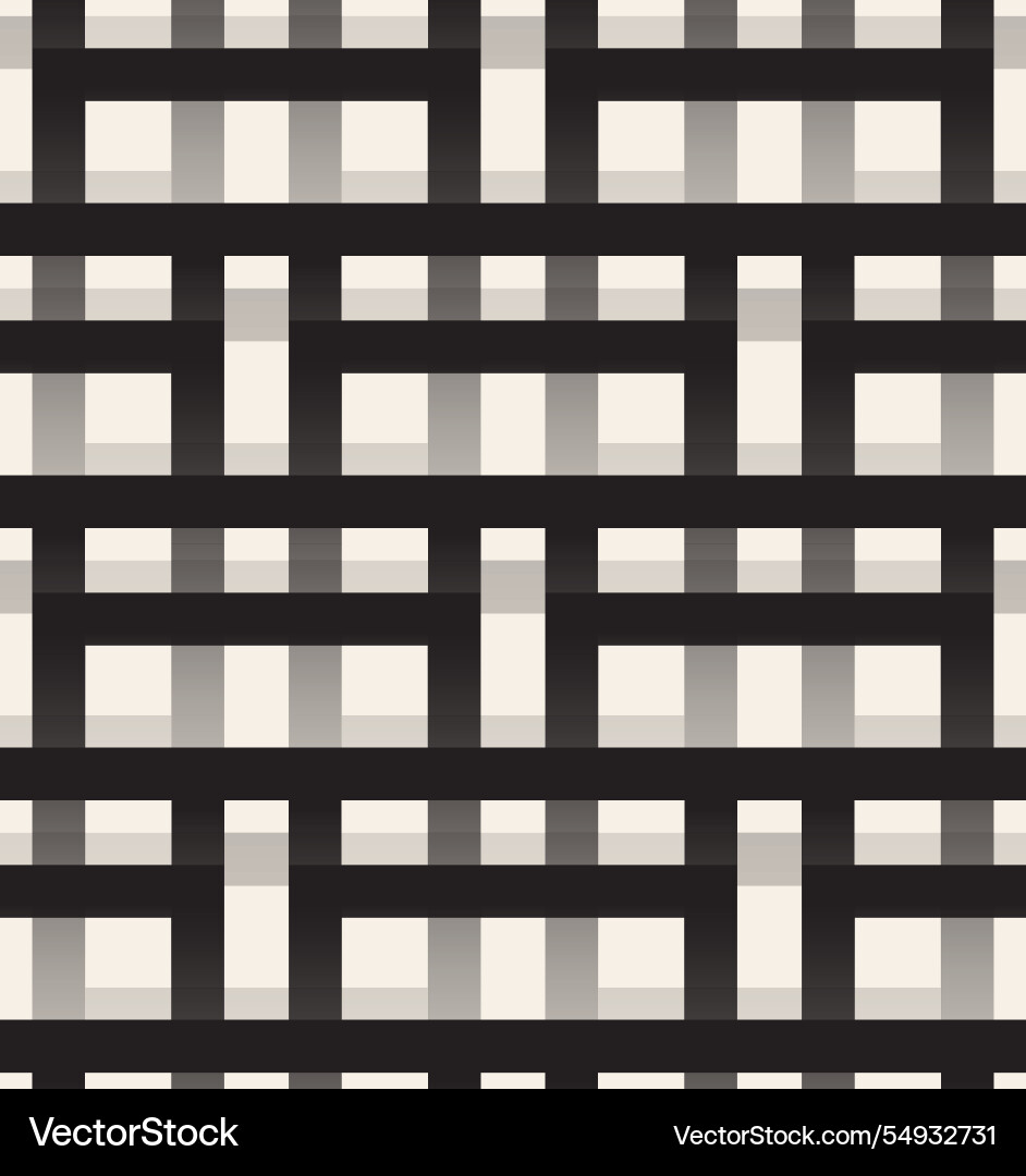 Vertical black rectangle seamless pattern Vector Image