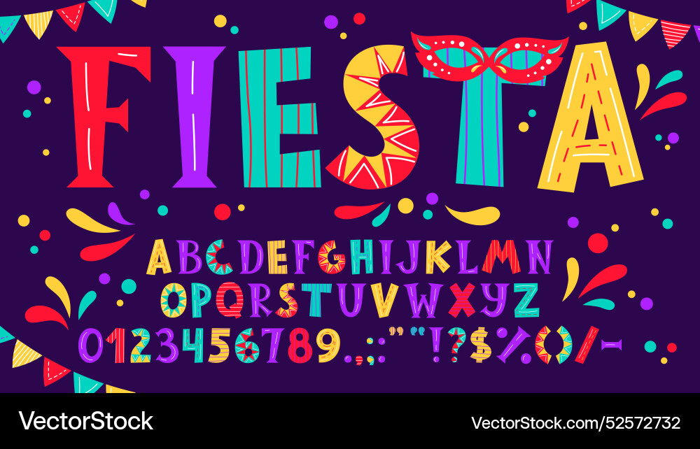 Font Mexican Numbers Vector Images (over 120)