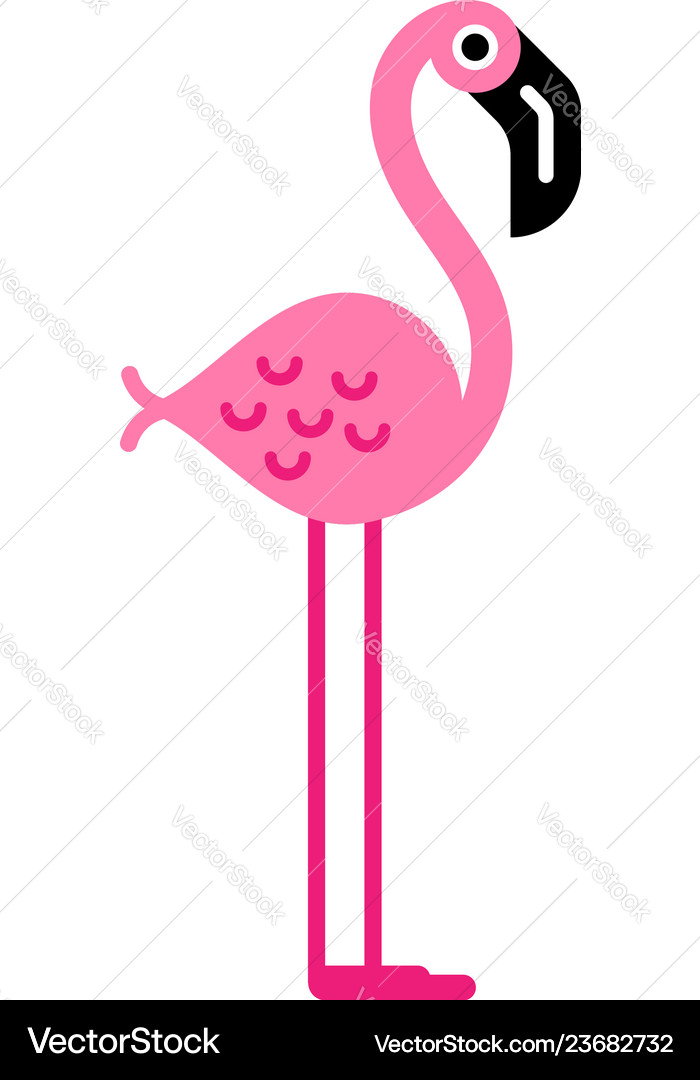 Flamingo Royalty Free Vector Image - VectorStock