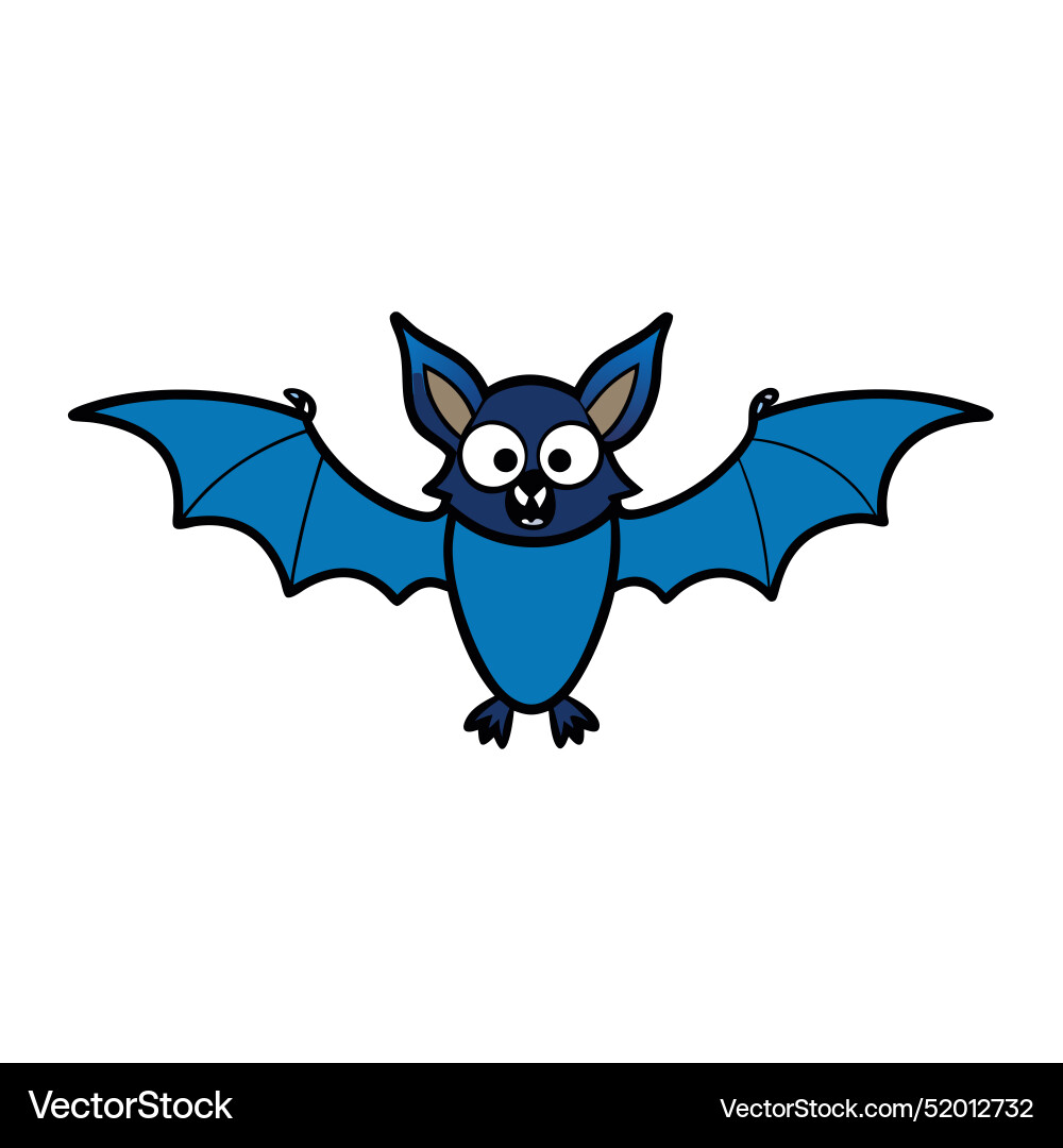 Fruit bat knocks icon Royalty Free Vector Image