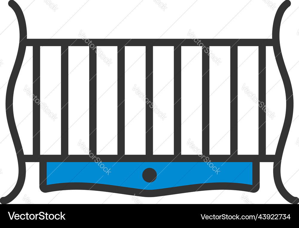 Cradle icon Royalty Free Vector Image - VectorStock