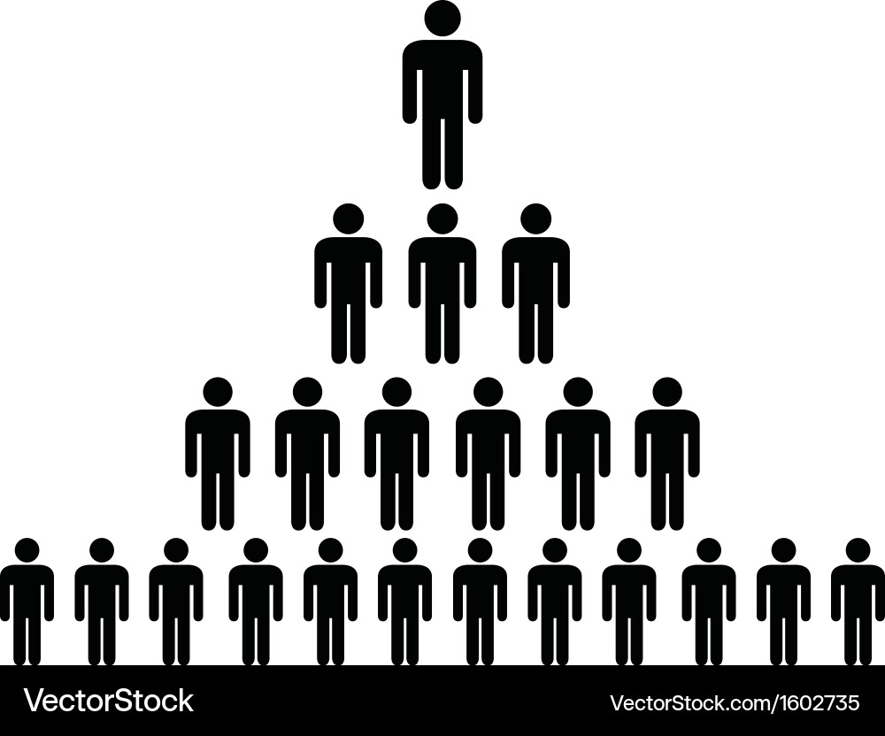 Pyramid People Manpower Vector Images (18)