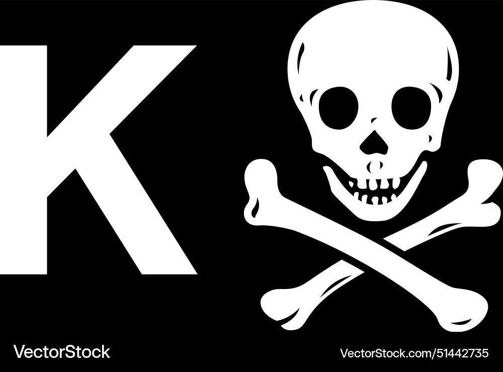 Llaneras skull Royalty Free Vector Image - VectorStock