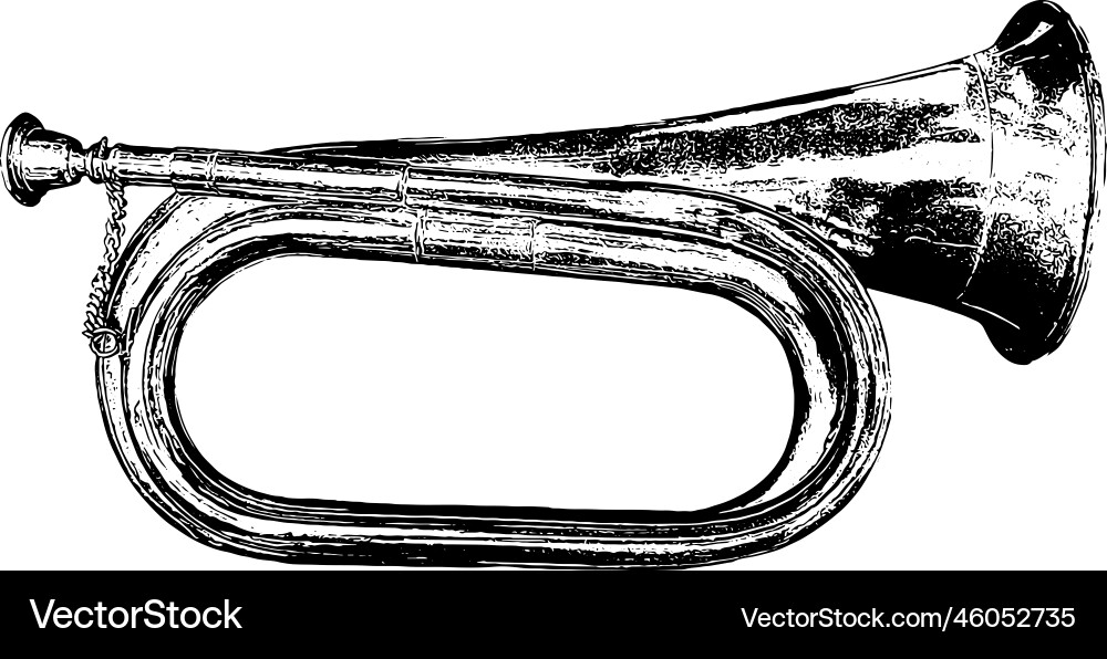 Bugle Vector Images & Graphics for Commercial Use | VectorStock