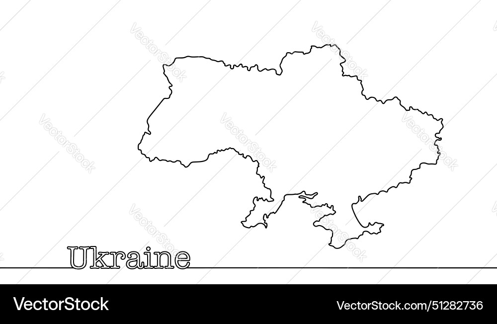 Ukraine Royalty Free Vector Image - VectorStock