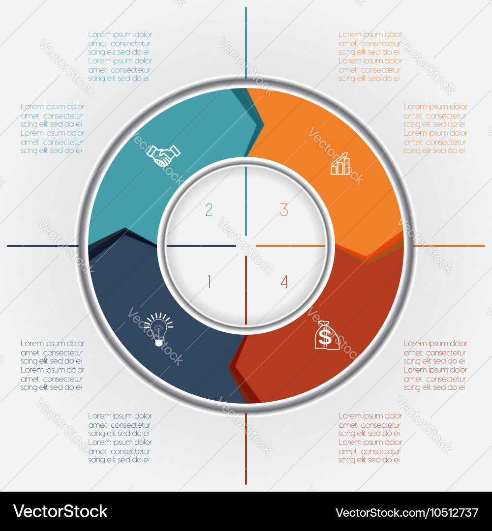 Arrow ring 4 Royalty Free Vector Image - VectorStock