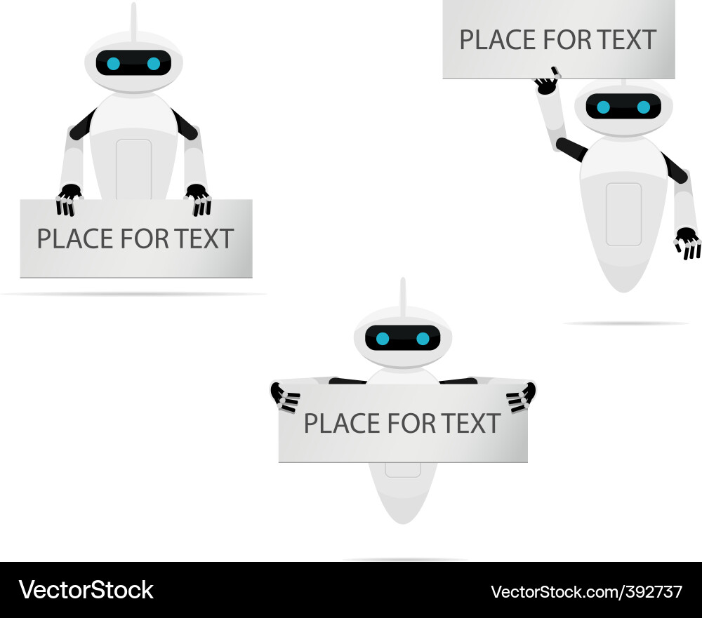 Robot Royalty Free Vector Image - VectorStock