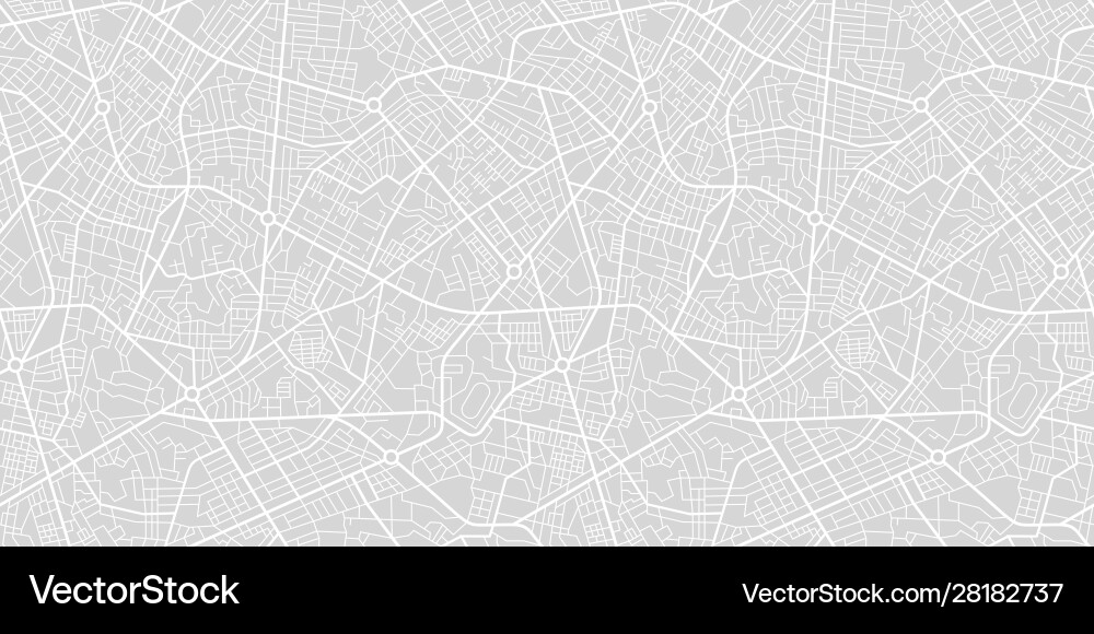 Town Street Map Royalty Free Vector Image - VectorStock