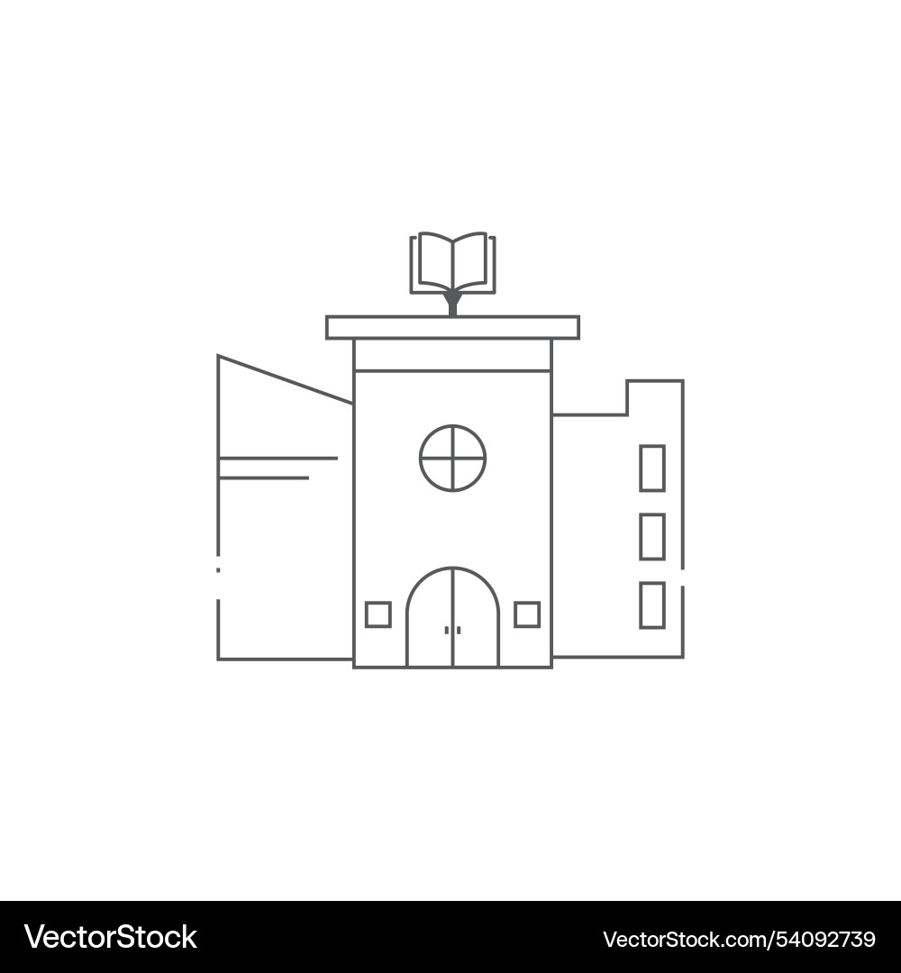 Library icon Royalty Free Vector Image - VectorStock