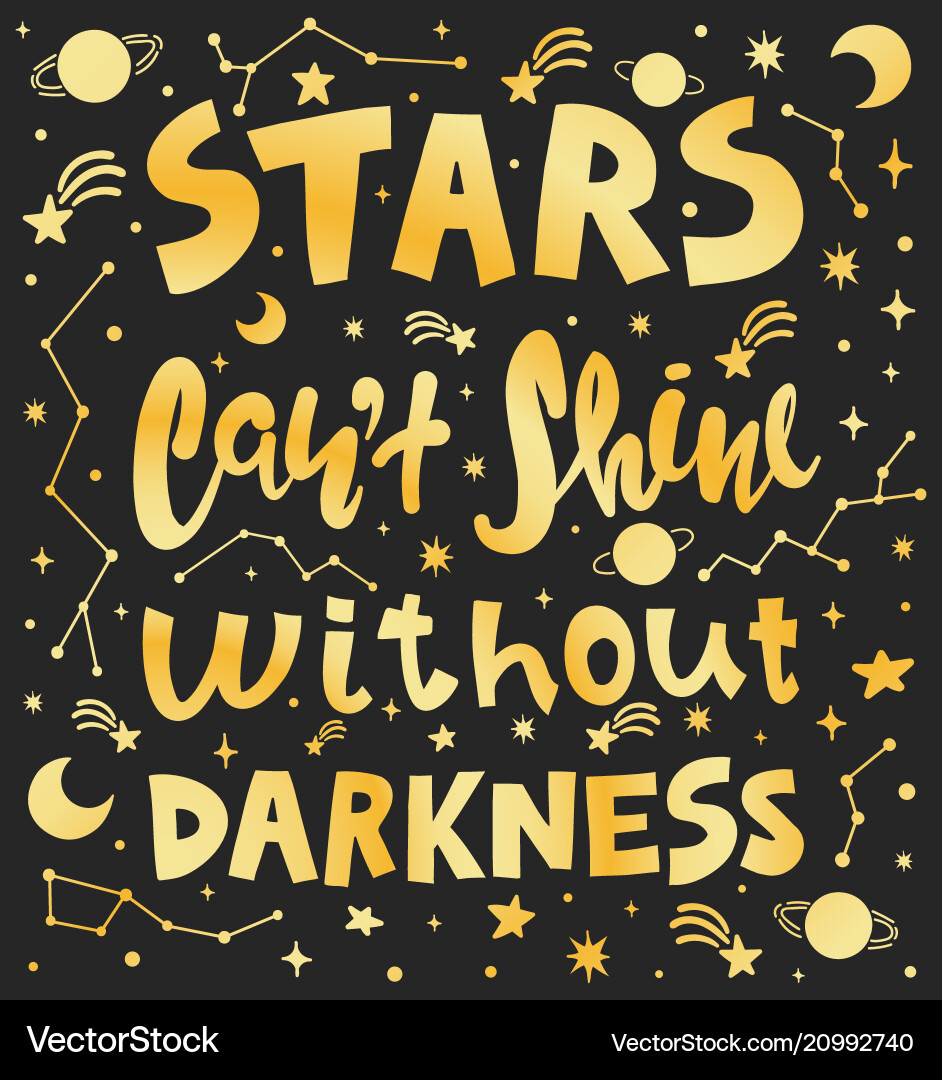 Lettering phrase Royalty Free Vector Image - VectorStock