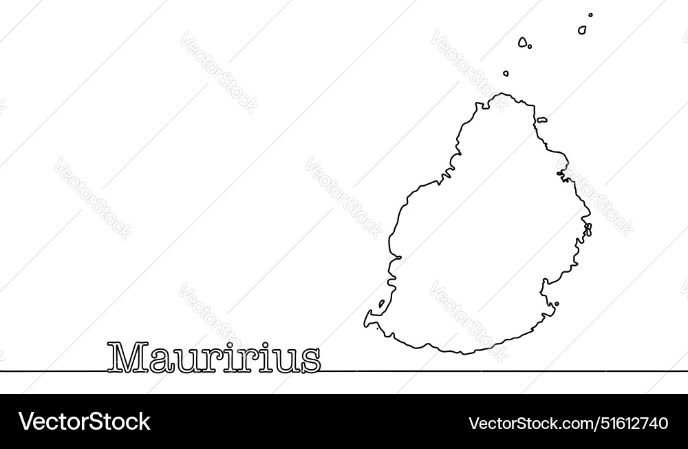 Mauritius Royalty Free Vector Image - VectorStock