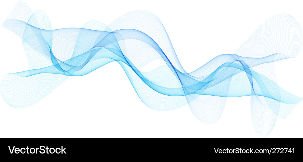 Abstract waves Royalty Free Vector Image - VectorStock