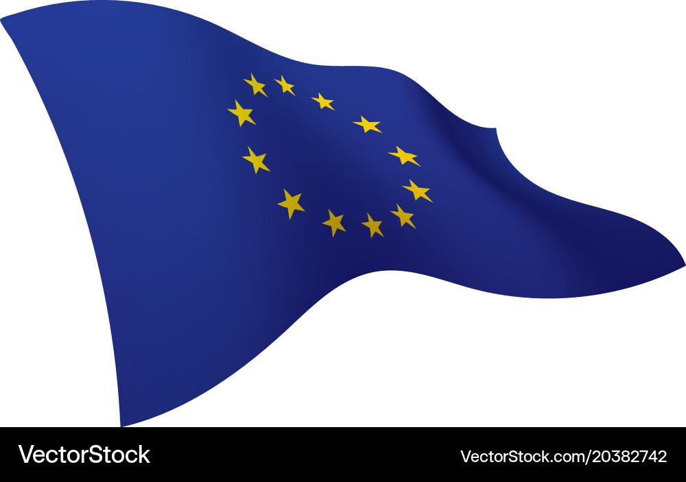 European union flag Royalty Free Vector Image - VectorStock