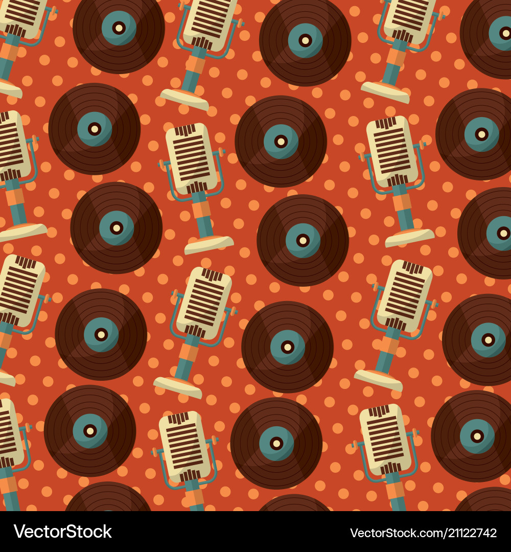 Retro vintage music Royalty Free Vector Image - VectorStock