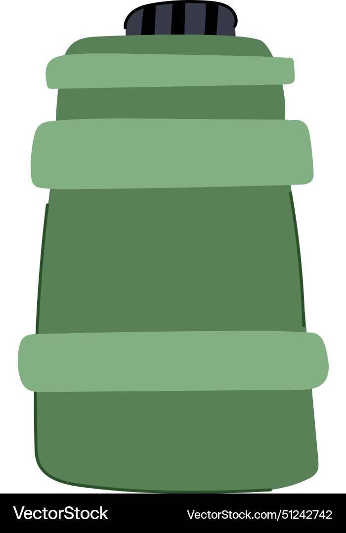 Water rain barrel cartoon Royalty Free Vector Image