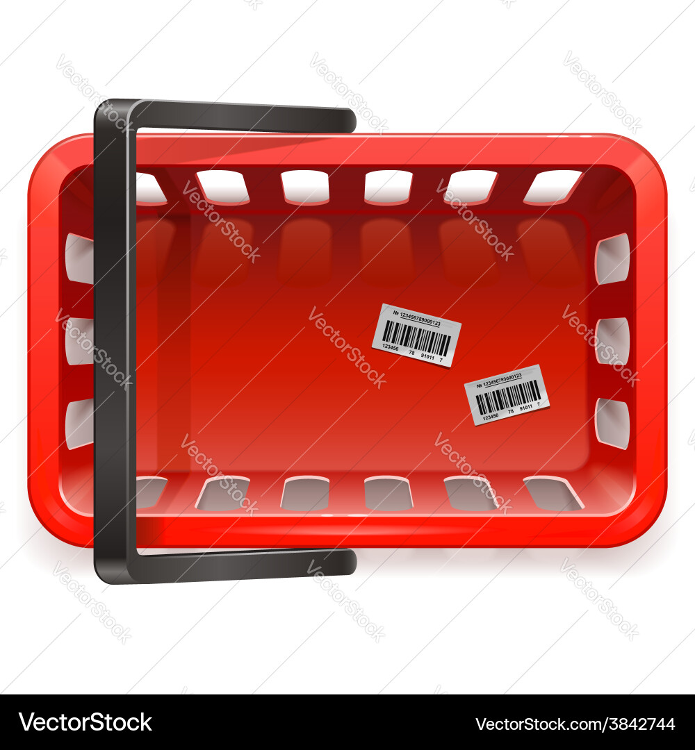 Shopping basket Royalty Free Vector Image - VectorStock