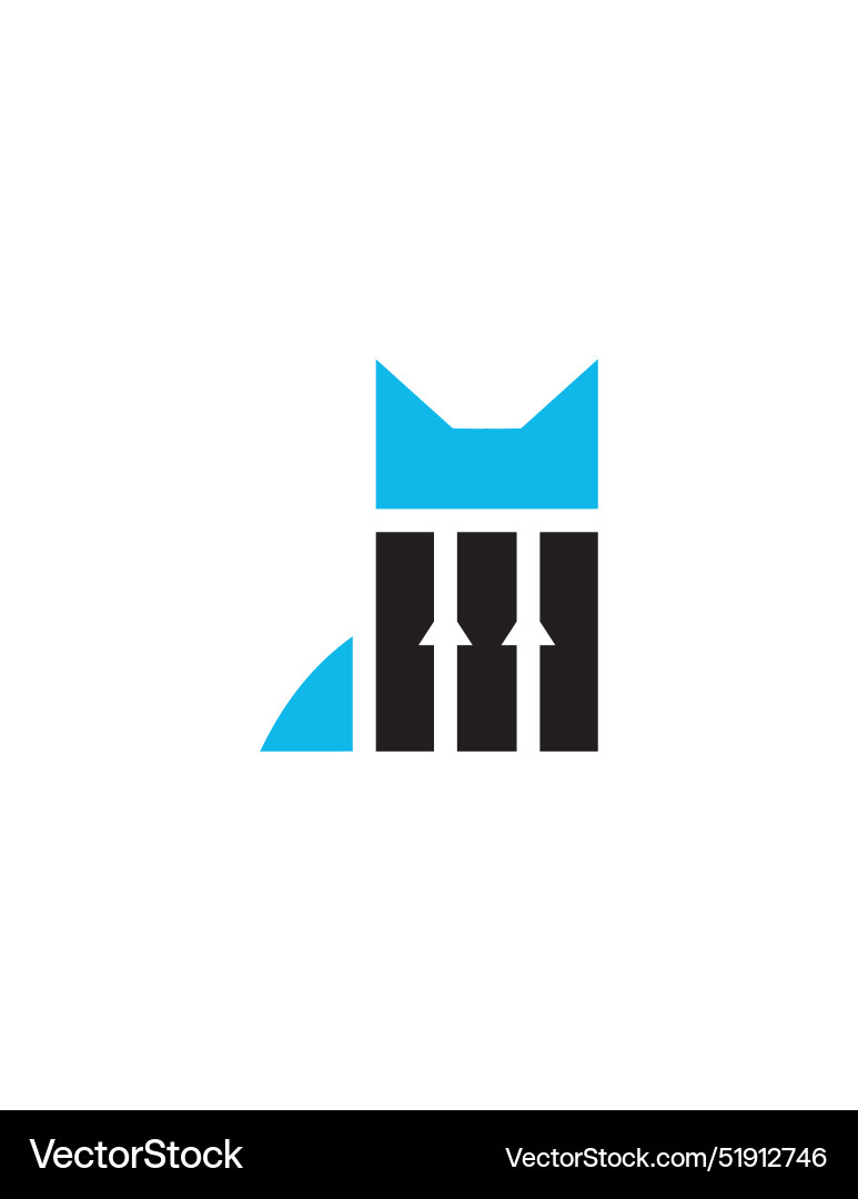 Fox arrow logo Royalty Free Vector Image - VectorStock