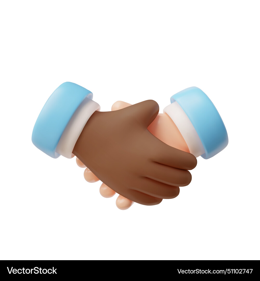 Handshake representing agreement icon Royalty Free Vector