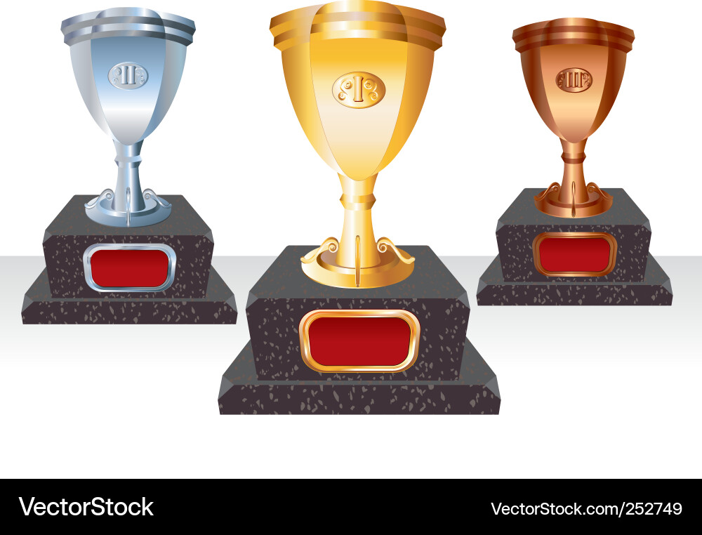 Trophy Royalty Free Vector Image - VectorStock