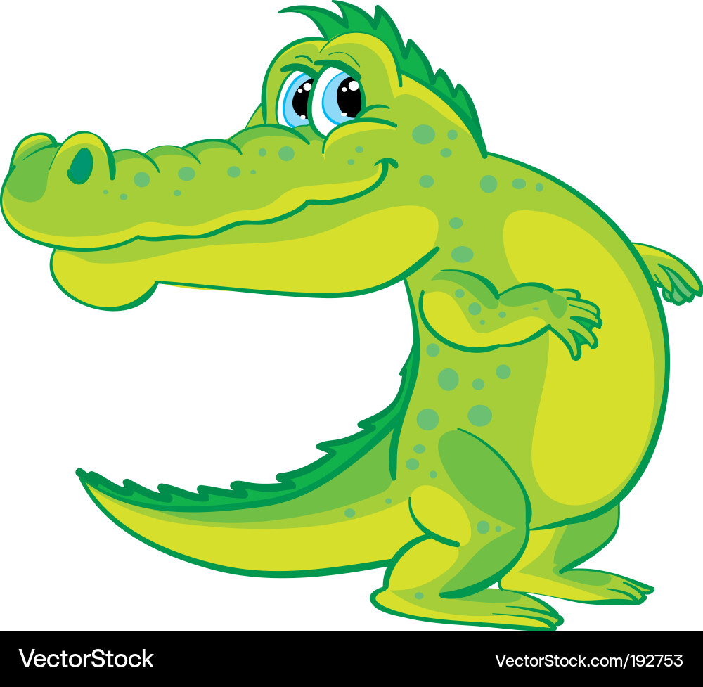 Crocodile Royalty Free Vector Image - VectorStock